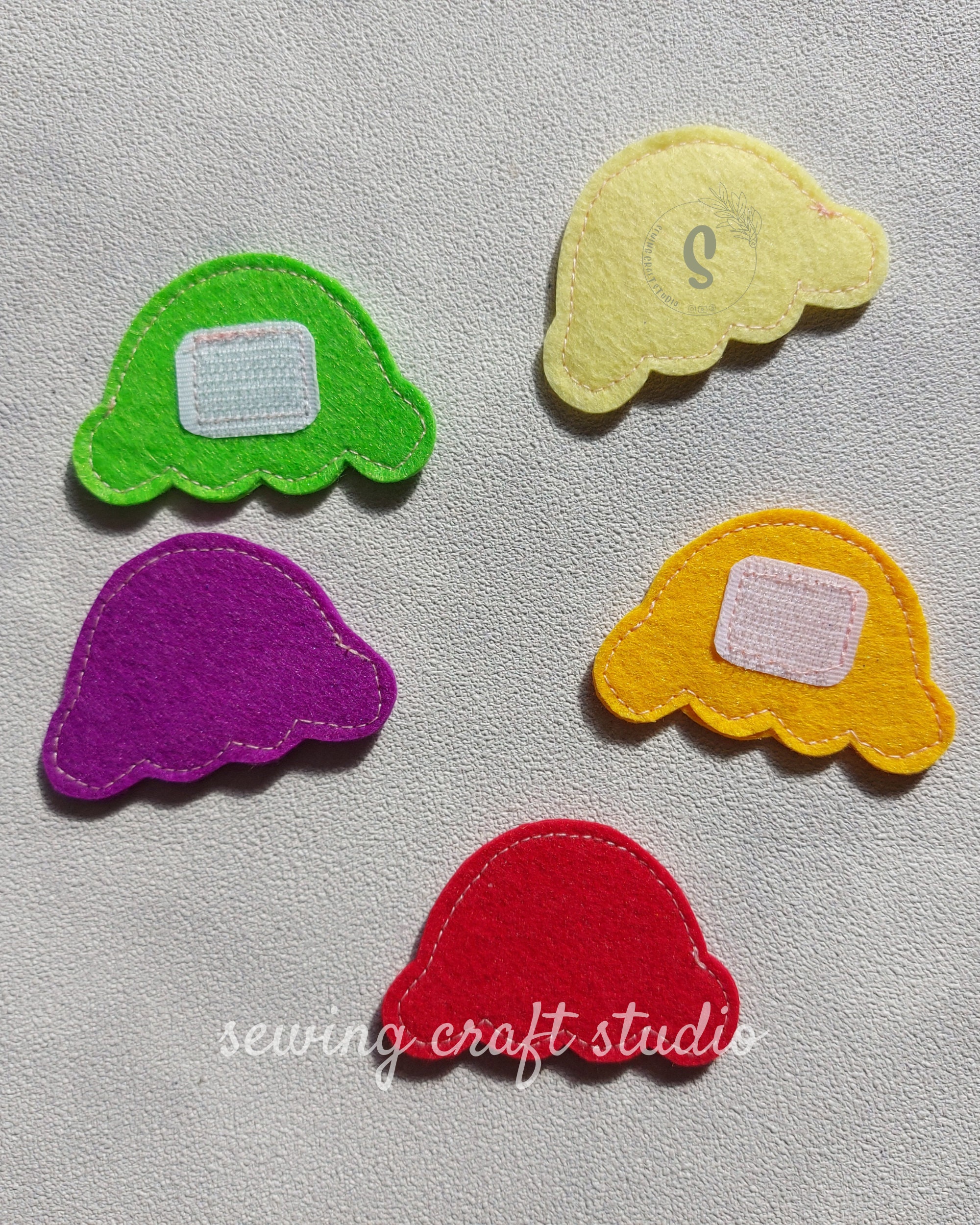 Giant Cupcake Color Match Quiet Book Activity, Felt Book PDF-SVG ...