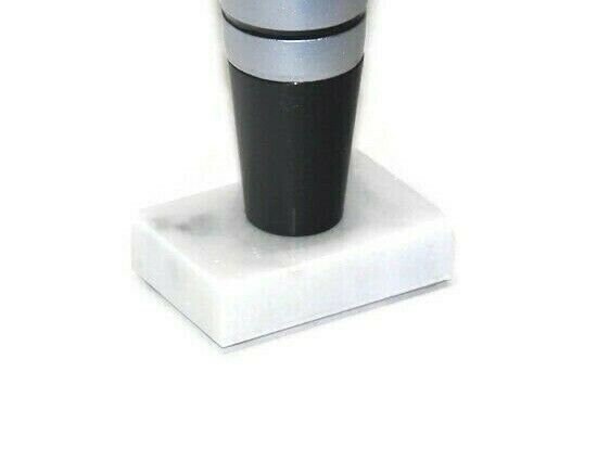 Beer Tap Base Display Stand W/bolt, Handle, Genuine Marble White, Size ...