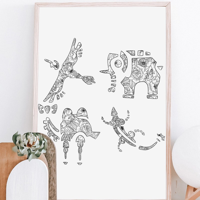 Zelda Divine Beasts Svg - Etsy