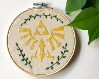 Zelda Embroidery - Etsy