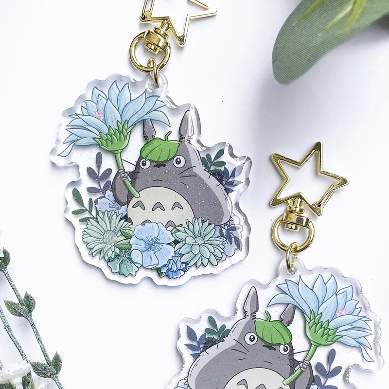 Cute Anime Keychains - Etsy