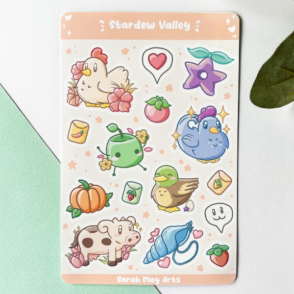 Stardew Valley Stickers - Etsy