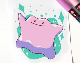 Ditto Painting - Etsy