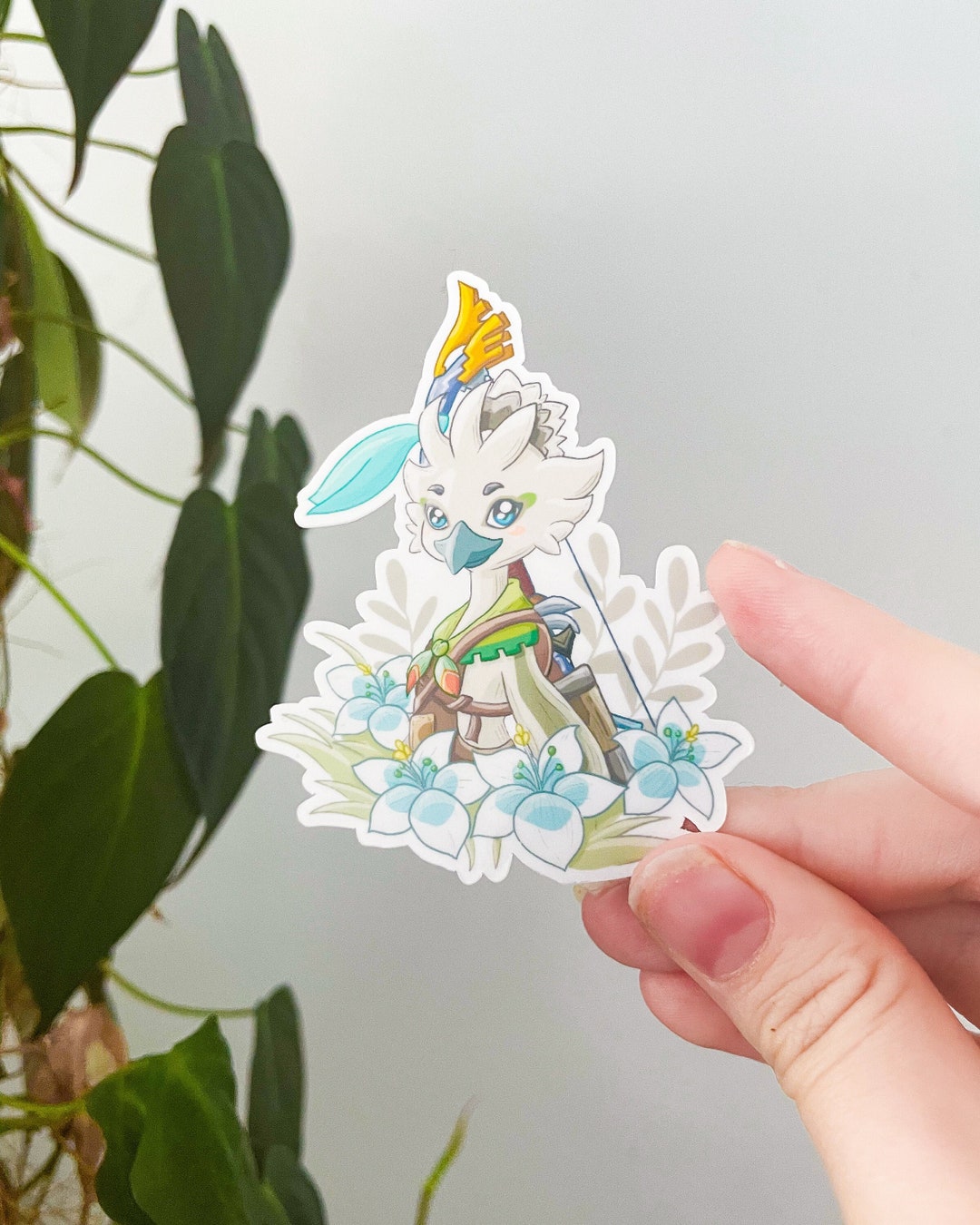 Tulin Vinyl Waterproof Die Cut Sticker 3 Inch Legend of Zelda: Tears of ...