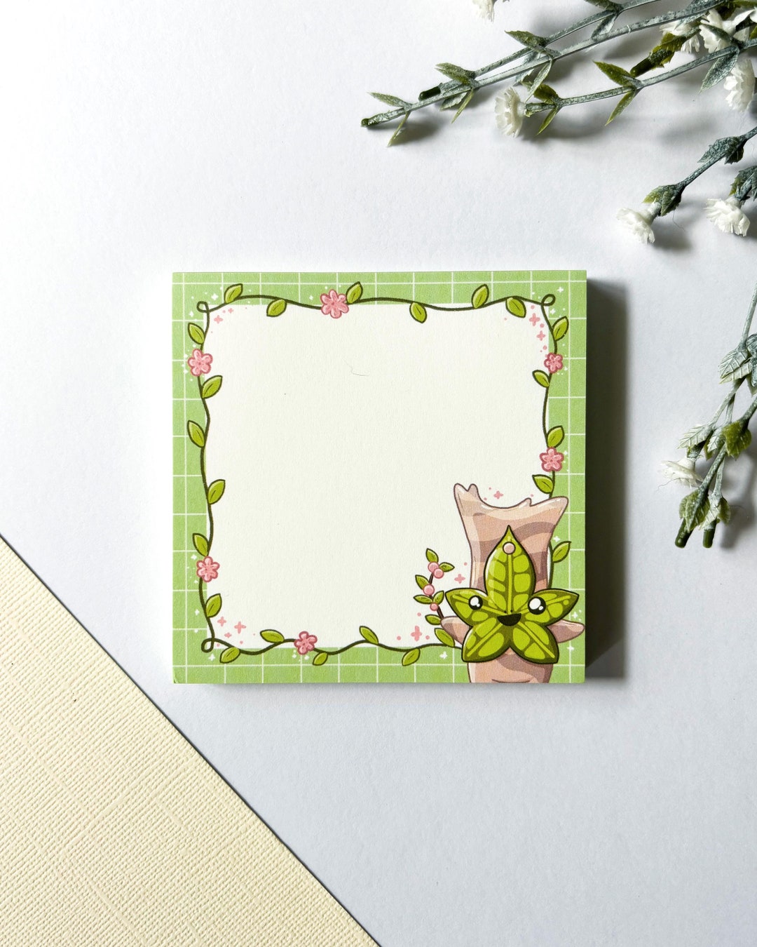 Korok Memo Pad - 8cm Square 50 Page Legend of Zelda: Breath of the Wild ...