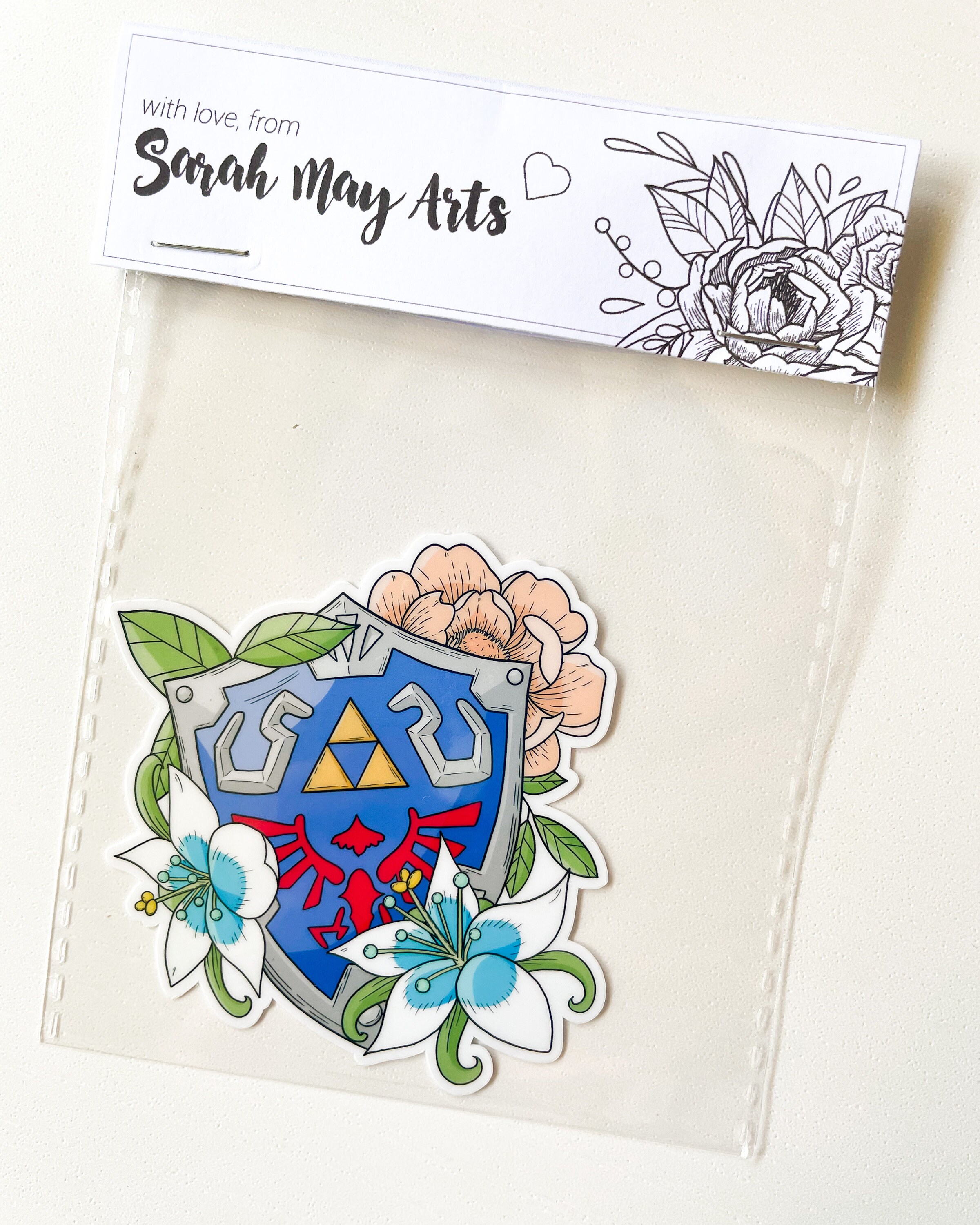 Hylian Shield Vinyl Waterproof Die Cut Sticker 3 Inch Legend - Etsy