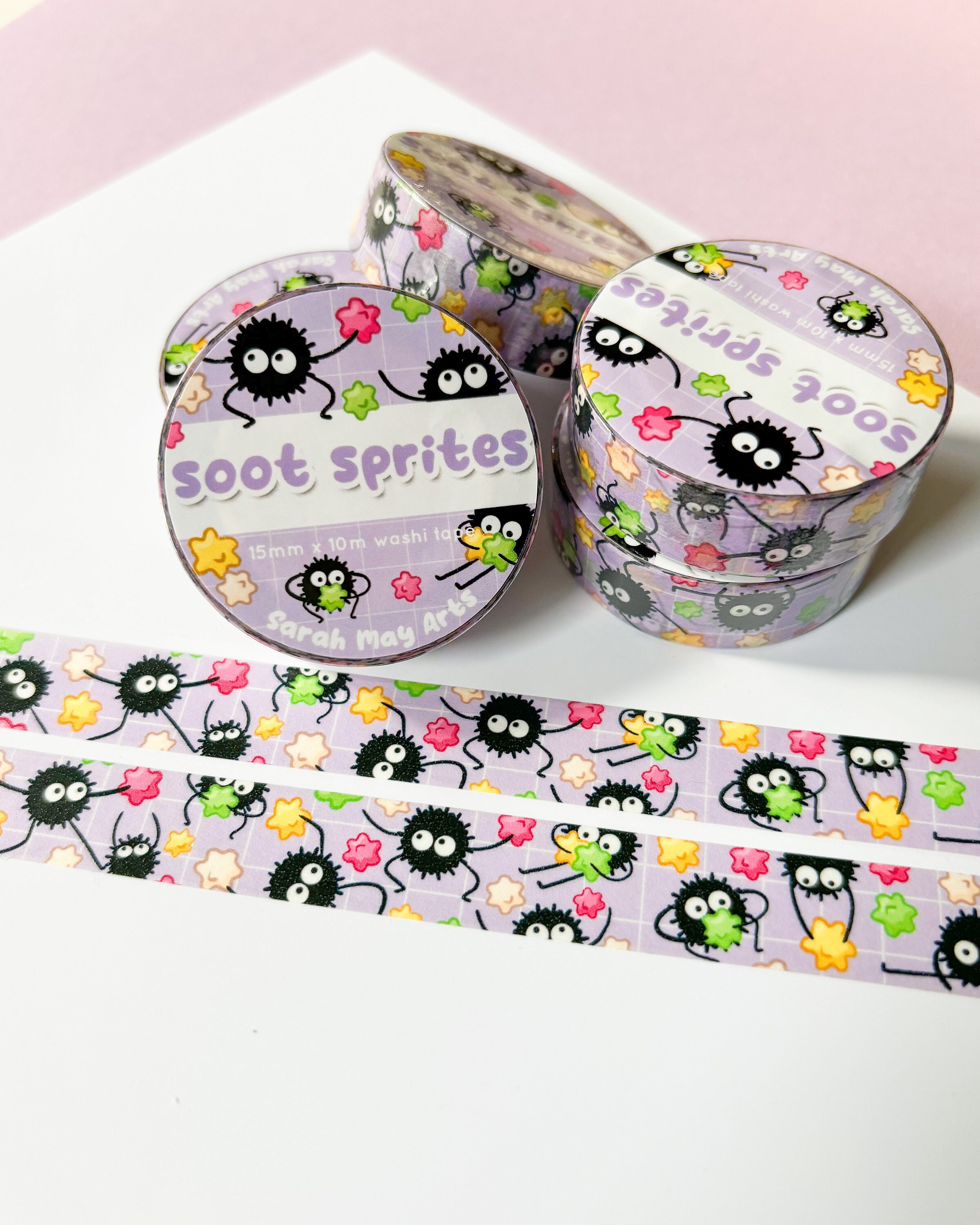 Cheeky Sprite Washi Tape | Cute Japanese Anime 15mm X 10m Washi Tape - Etsy