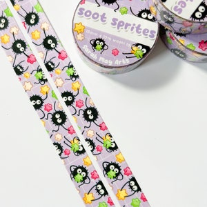 Cheeky Sprite Washi Tape | Cute Japanese Anime 15mm X 10m Washi Tape - Etsy
