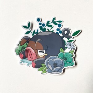 Lechonk Waterproof Die Cut Sticker 2.5 Inch Pokemon Scarlet Violet ...