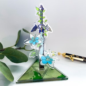 Master Sword Pedestal Acrylic Standee | Legend of Zelda: Breath of the ...