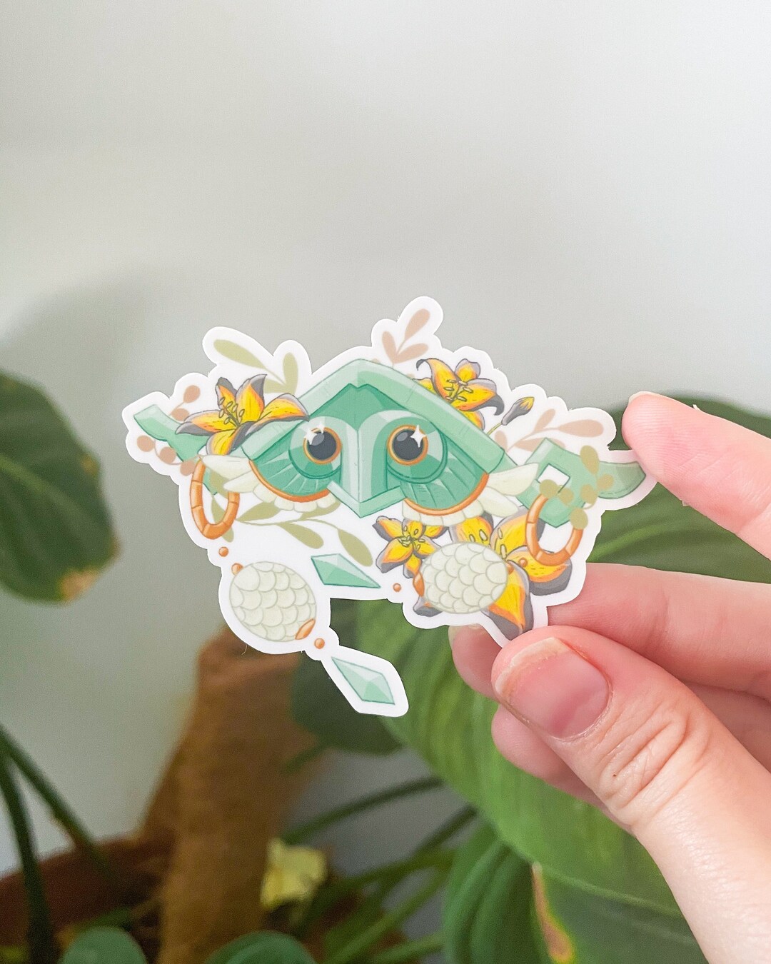 Mineru's Mask Vinyl Waterproof Die Cut Sticker 3 Inch Legend of Zelda ...