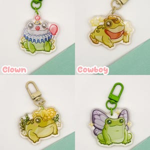 Froggy Friends Blind Bag | 2in Epoxy Acrylic Keychain - Etsy