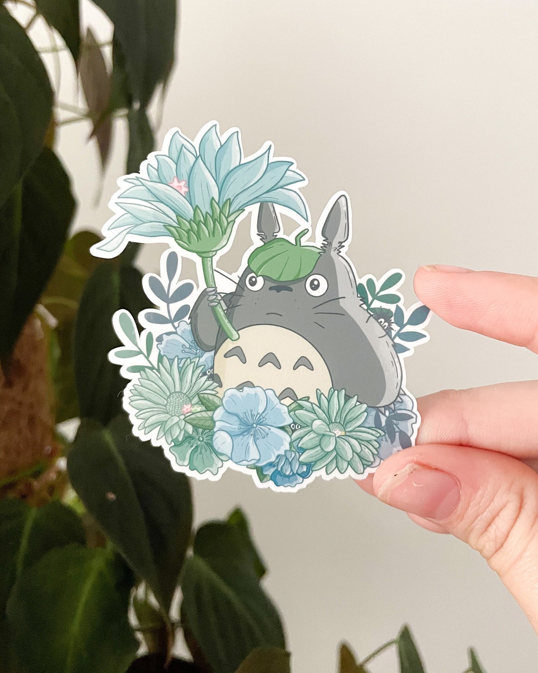 Forest Spirit Waterproof Die Cut Sticker 2.6 Inch Anime Sticker - Etsy