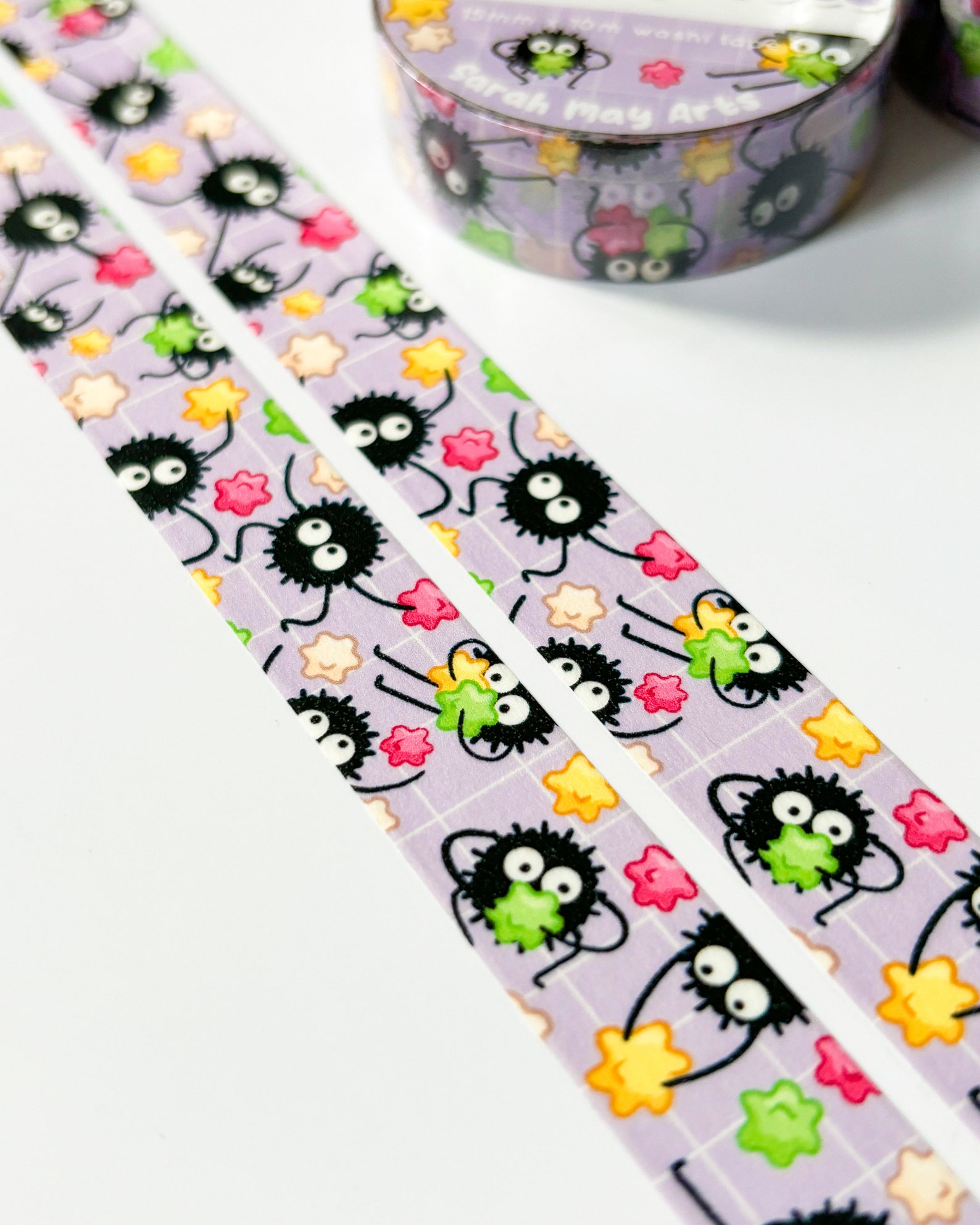 Cheeky Sprite Washi Tape | Cute Japanese Anime 15mm X 10m Washi Tape - Etsy