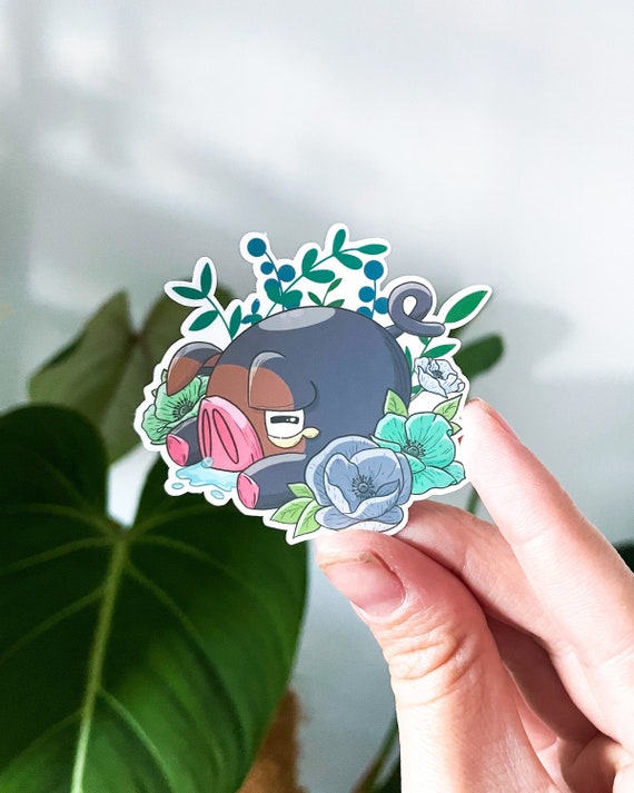 Lechonk Waterproof Die Cut Sticker 2.5 Inch Pokemon Scarlet - Etsy