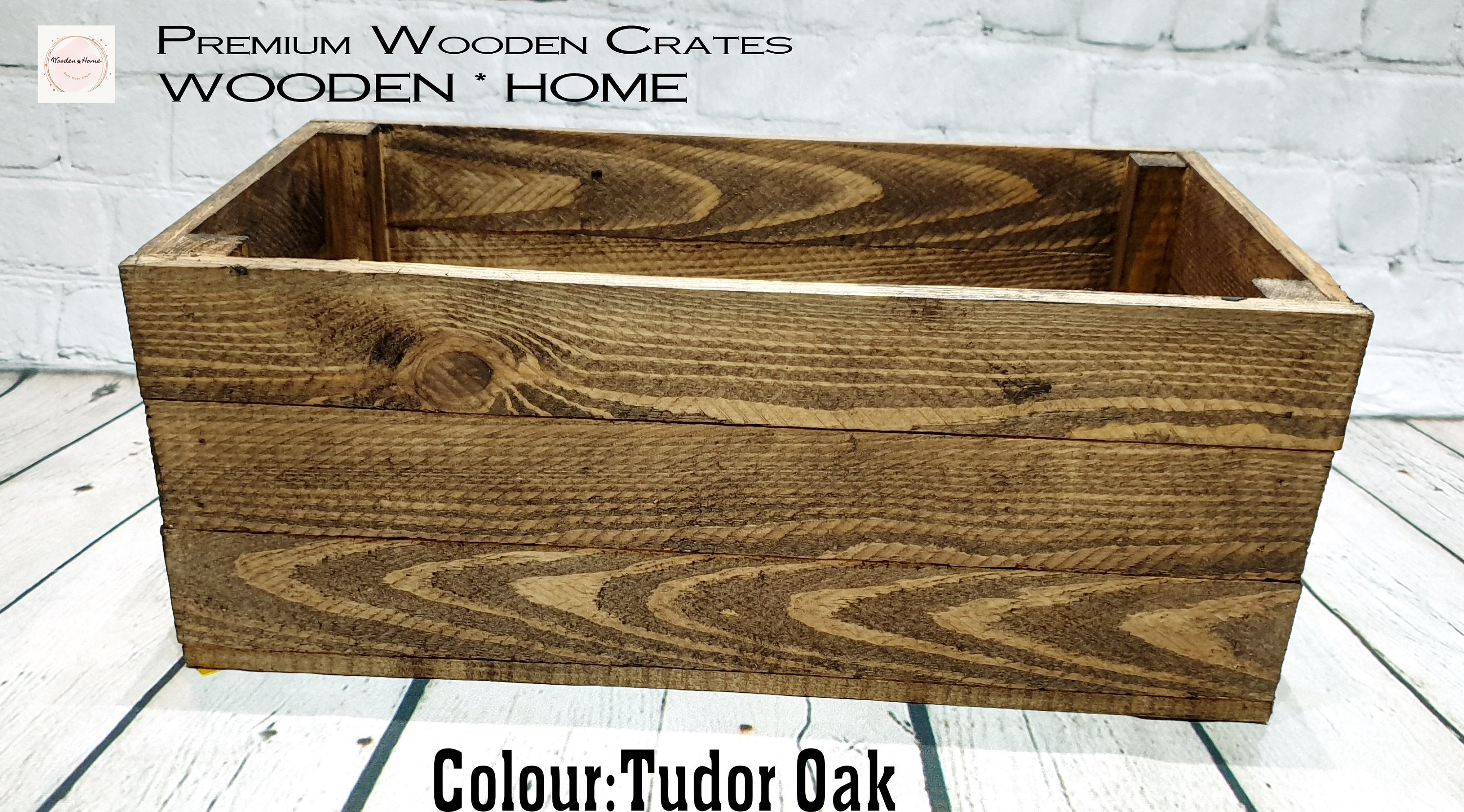 Beautiful Wooden Crate storage Box Storage Container Rustic | Etsy