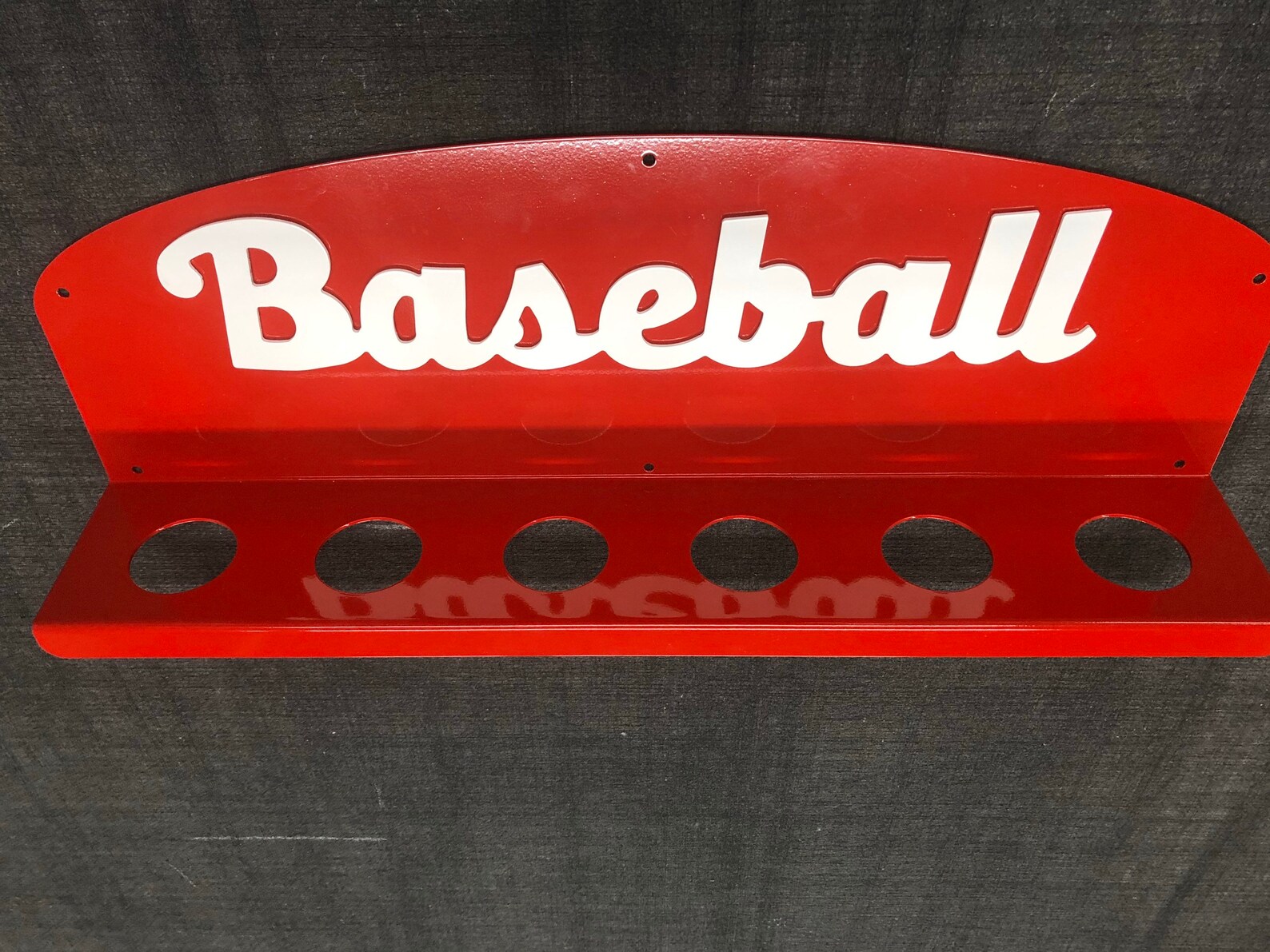 Baseball Display Shelf, Game Ball Wall Display, Baseball Holder - Etsy