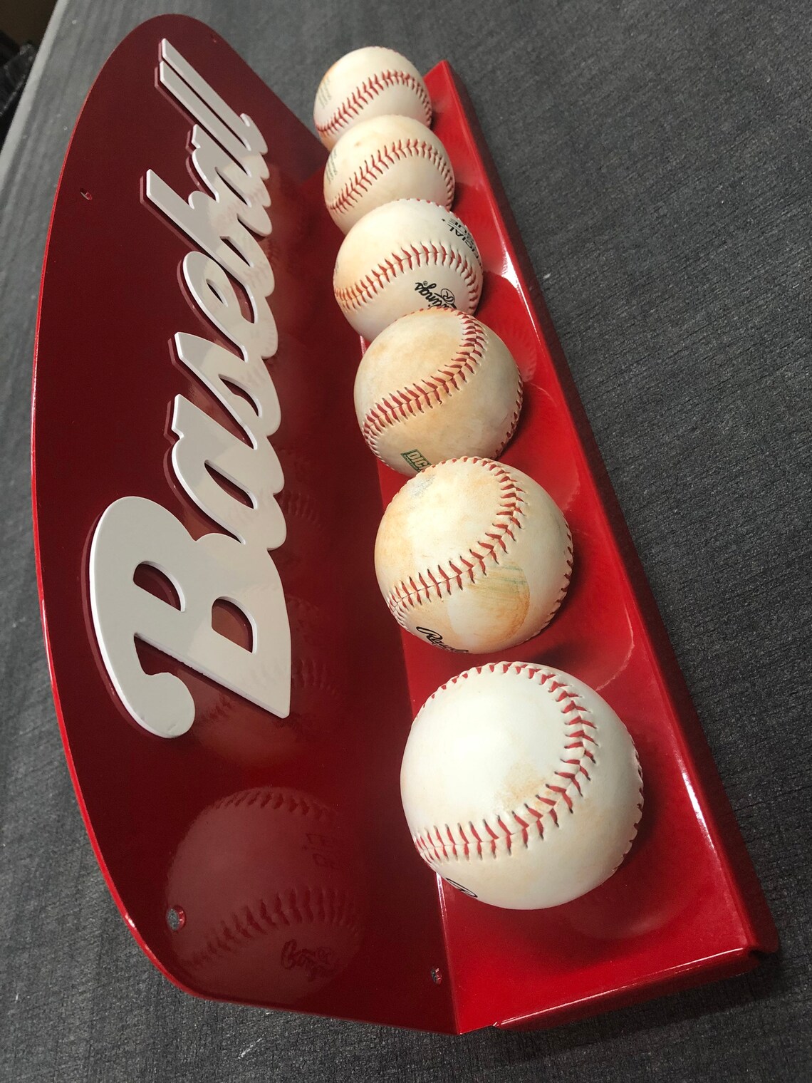 Baseball Display Shelf, Game Ball Wall Display, Baseball Holder - Etsy