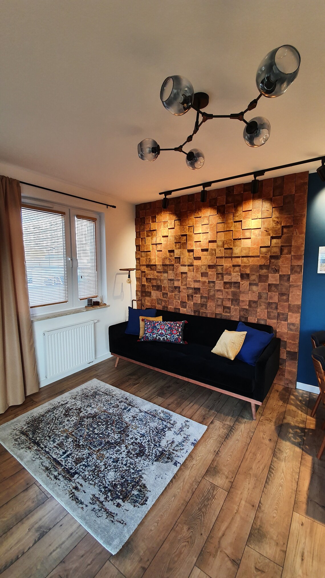 Wooden Wall Decor Acoustic Panel OAK 3D Wooden Mosaic Wood | Etsy