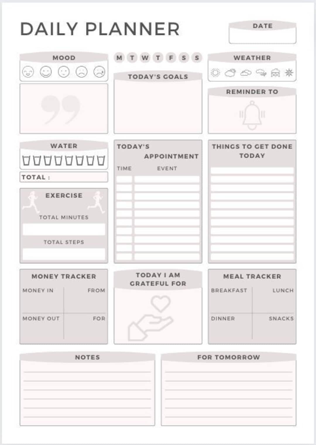 Digital Planner Aesthetic - Etsy