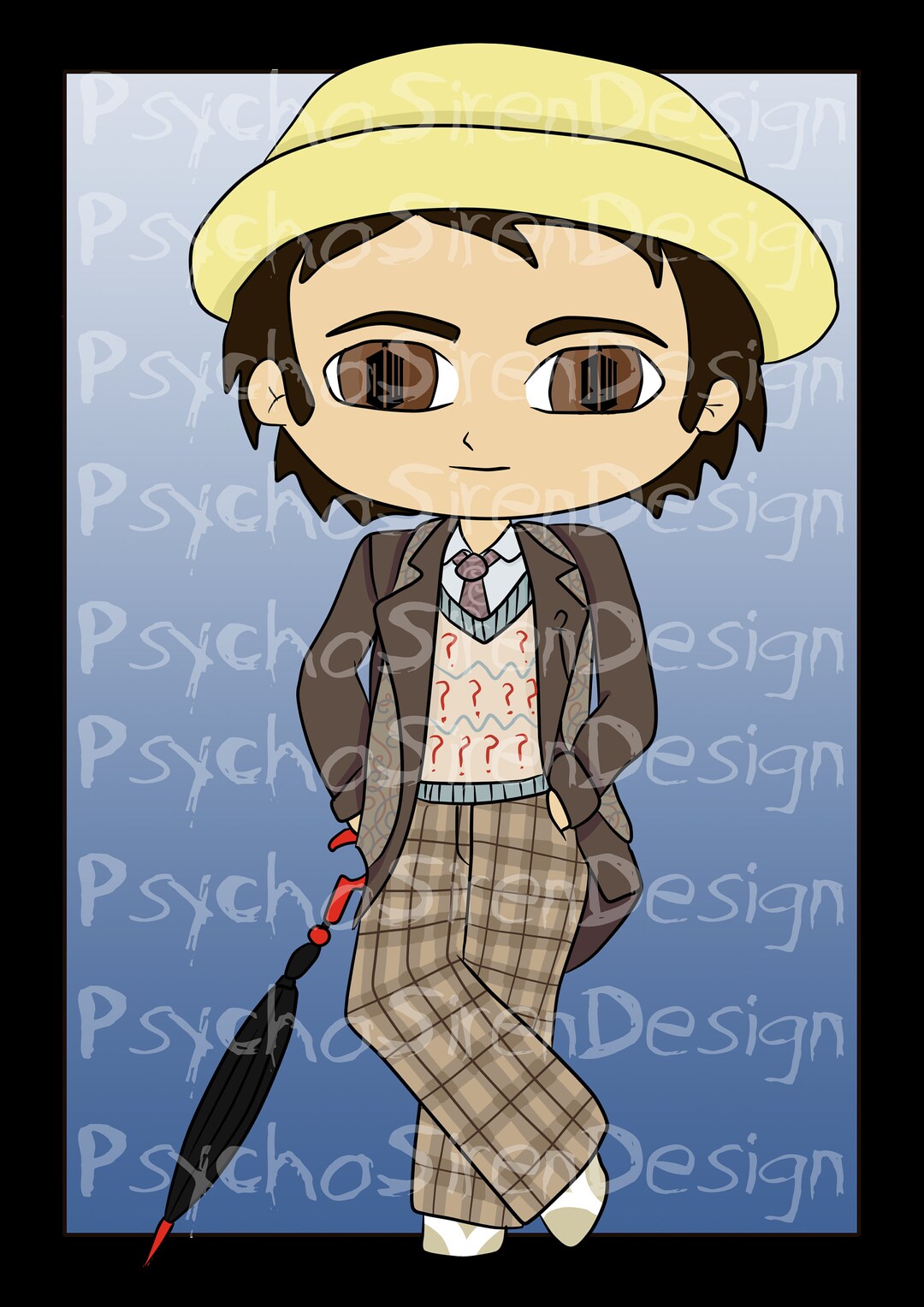 7e Doctor Who Chibi fichier numérique imprimable - Etsy France