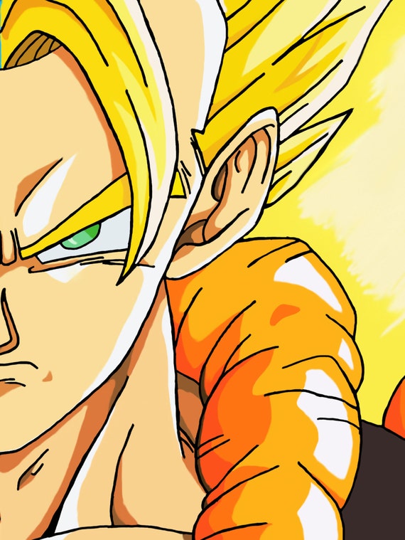 Goku Super Saiyan 1 Face