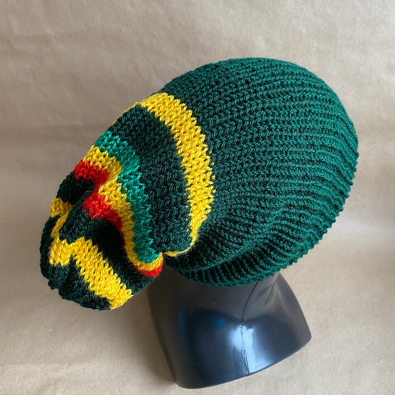 Rasta Beanie - Etsy