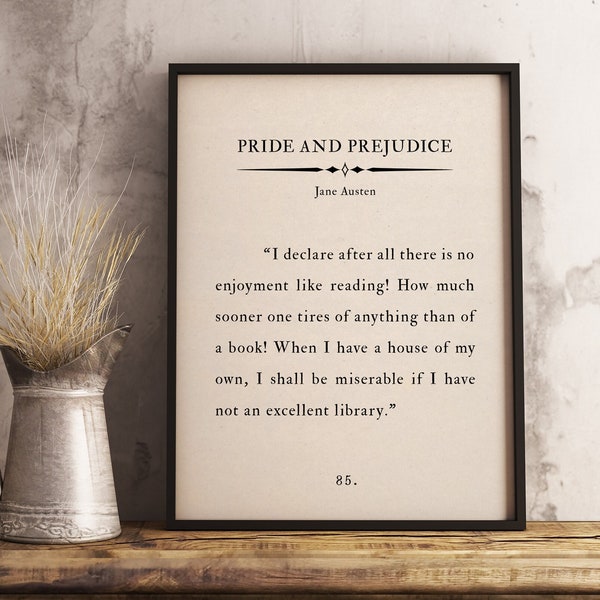 Jane Austen Poster - Etsy