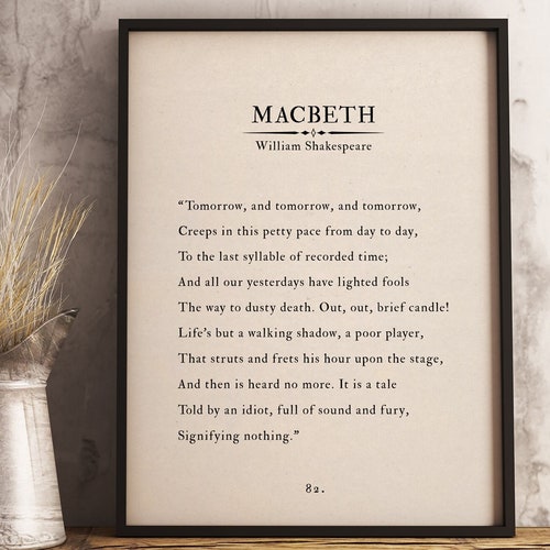 Famous Macbeth Quotes