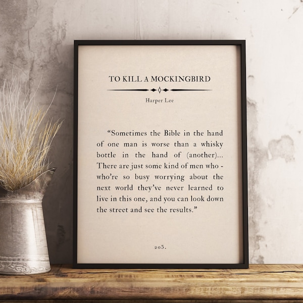 Kill a Mockingbird - Etsy
