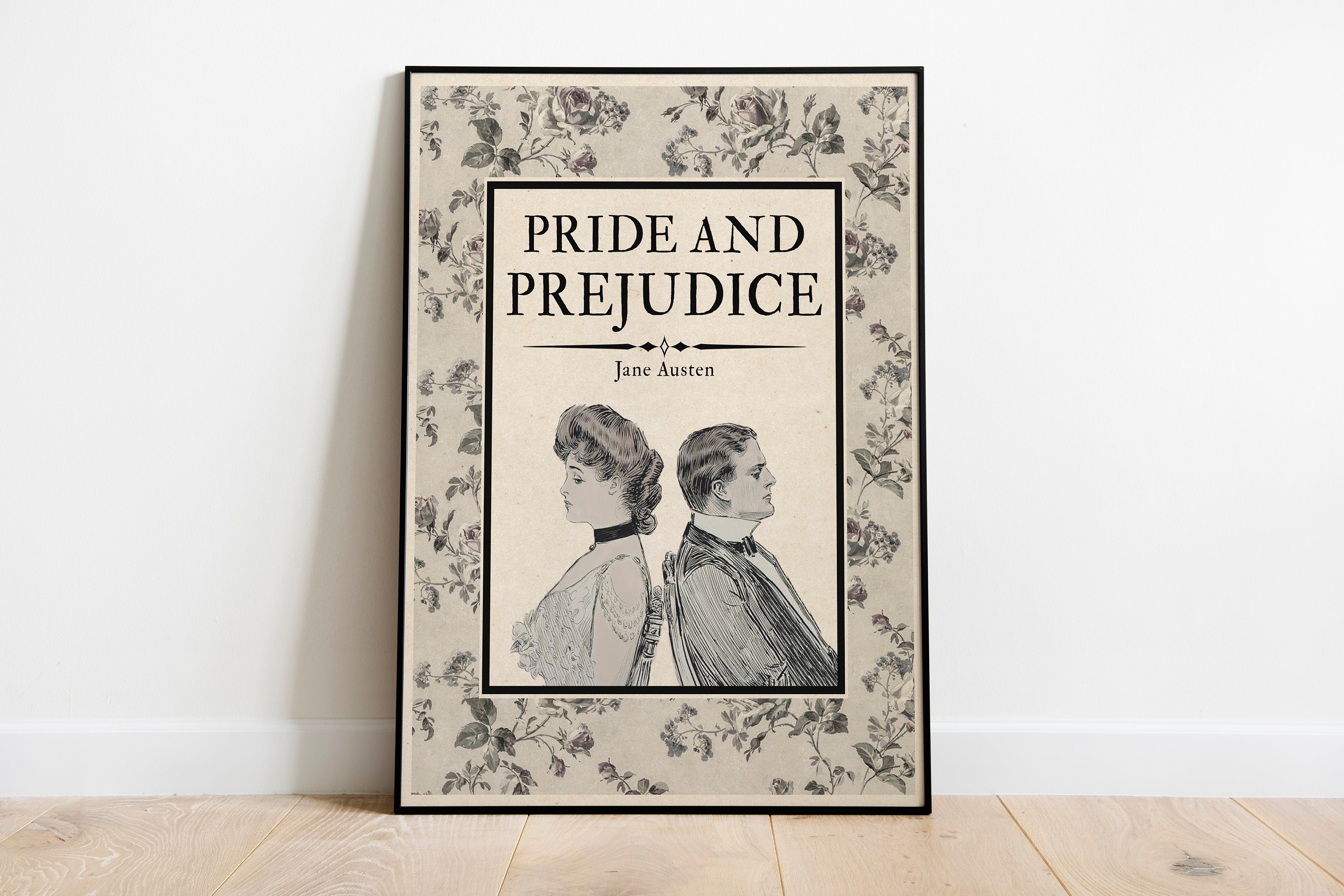Pride And Prejudice Book Cover Poster