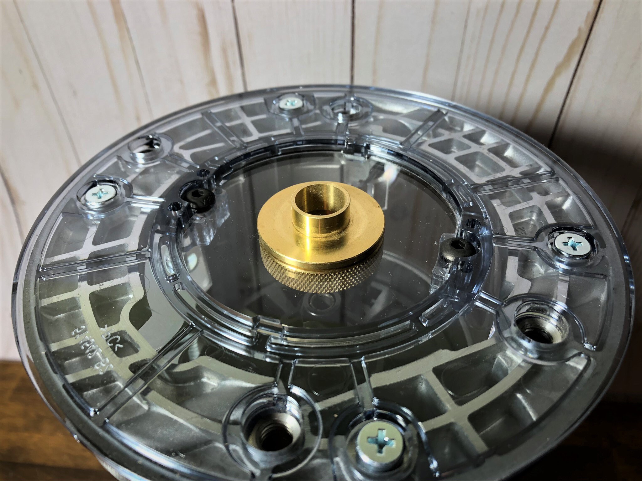 Guide Bushing Insert Plate for Ryobi Plunge Router, Use to Trace ...