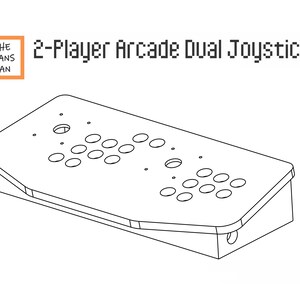 DIY Controller Stick Plans for MAME Arcade Cabinet, Build Your Own X ...