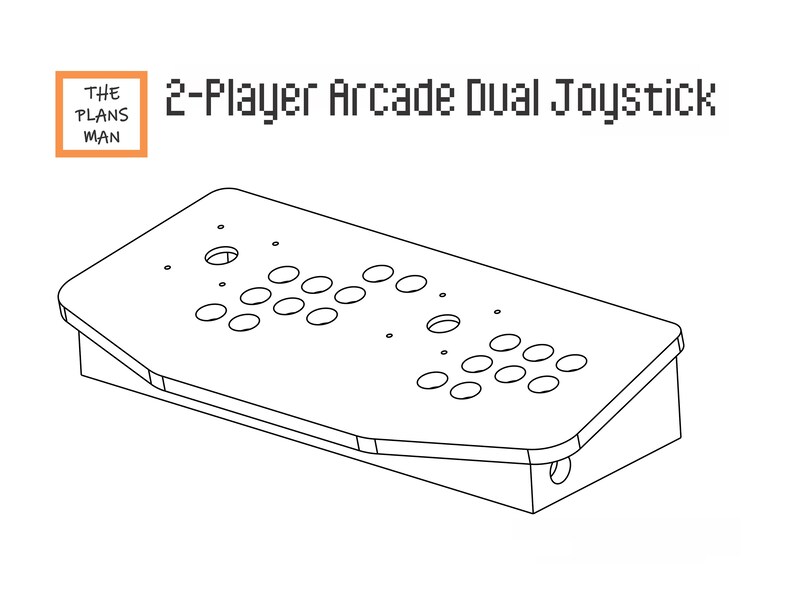 DIY Controller Stick Plans for MAME Arcade Cabinet, Build Your Own X ...