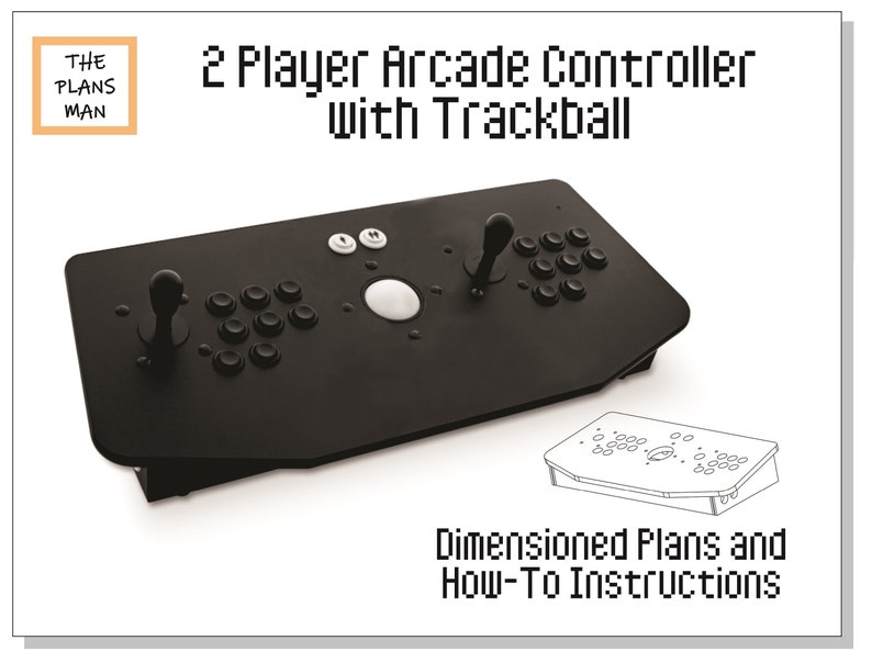 DIY Controller Stick Plans for MAME Arcade Cabinet, Build Your Own X ...