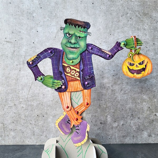 Jointed Paper Puppet - Etsy