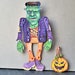 Frankenstein Articulated Paper Doll: DIY Halloween Puppet With Stand ...