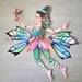 Printable Flower Fairy Paper Doll: DIY Articulated Toy (PDF) - Etsy