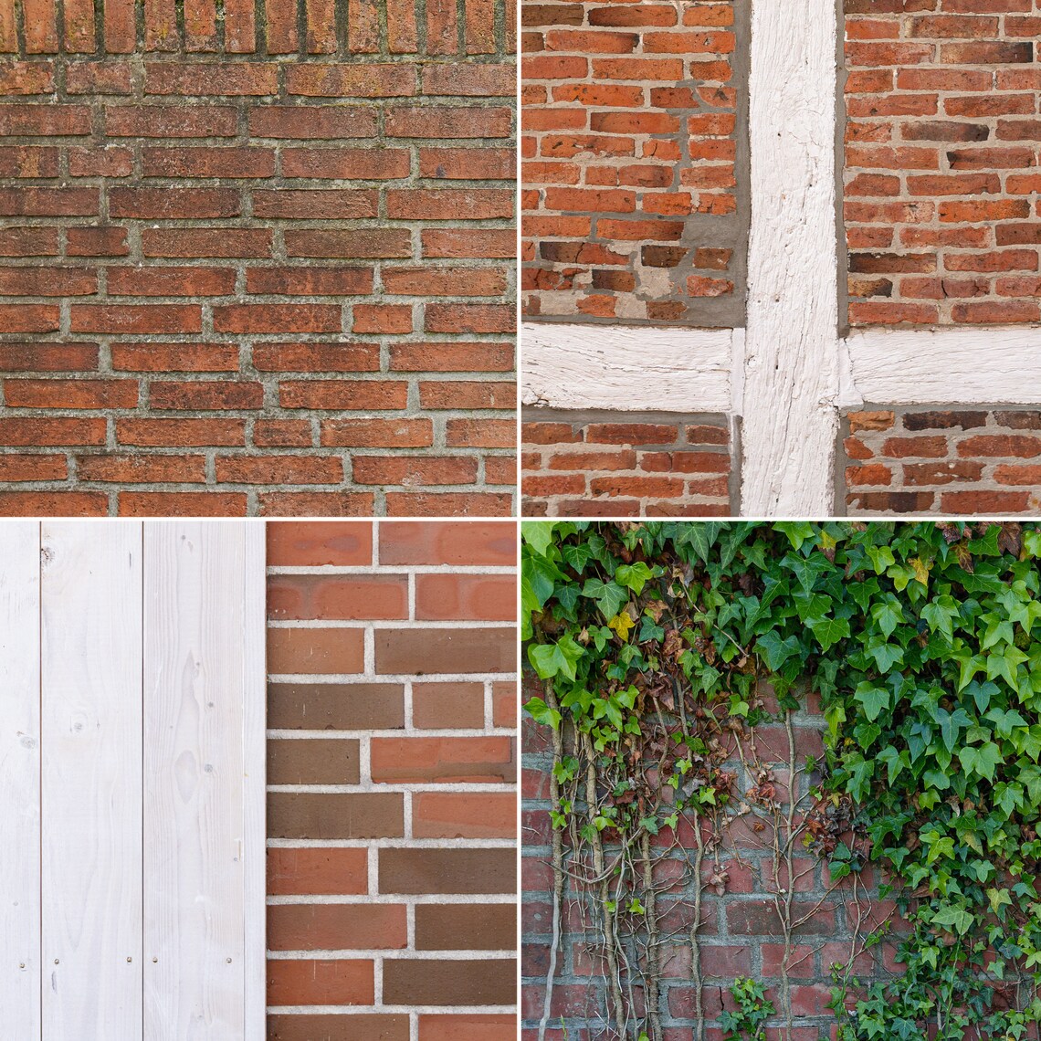 Brick Wall Texture Package | High Resolution | Background, Pattern ...