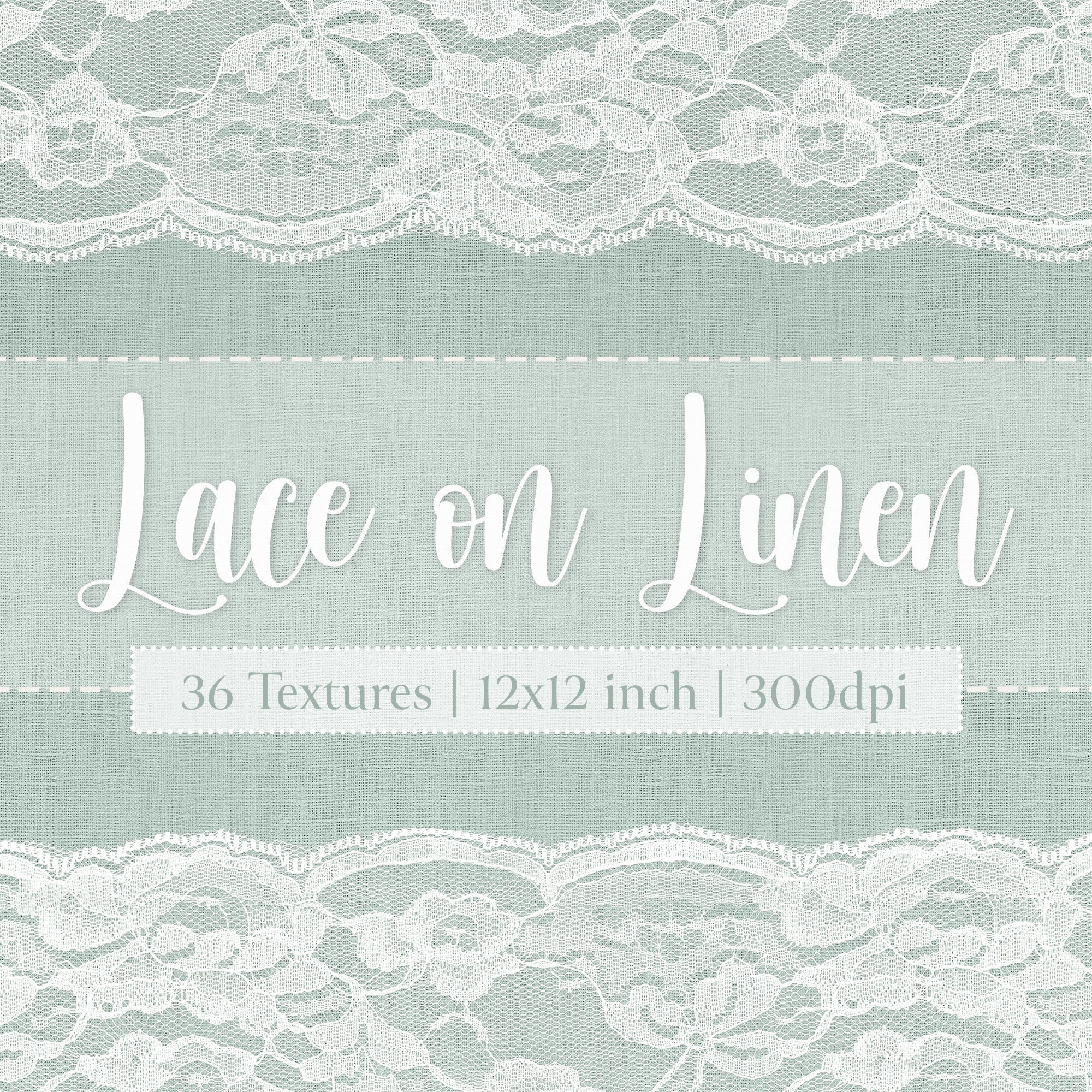 White Lace Border Texture