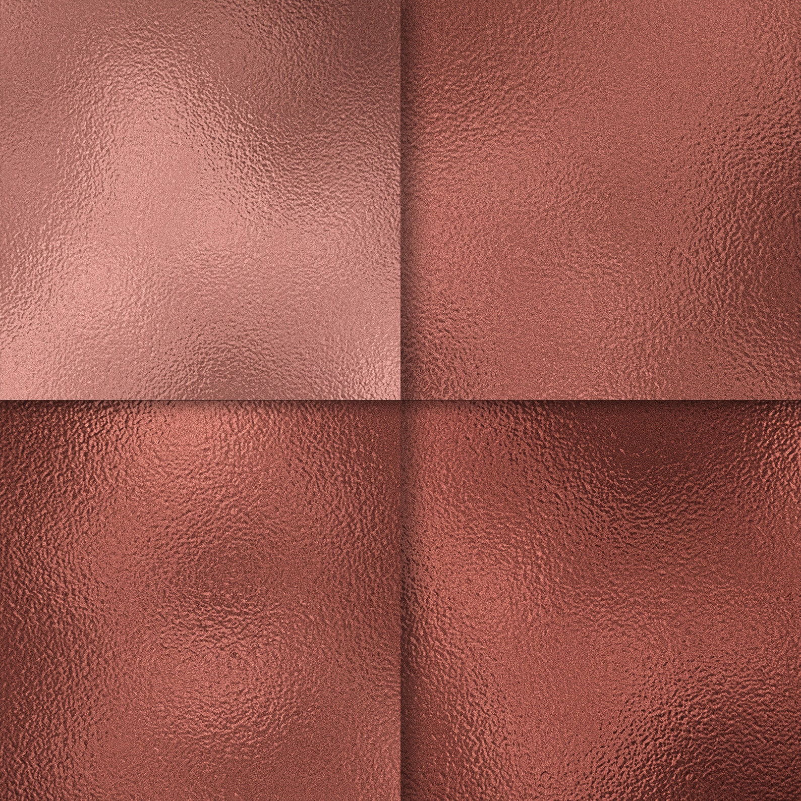 Shades of Rose Gold Metallic Foils | 16 Digital Papers | Textures ...