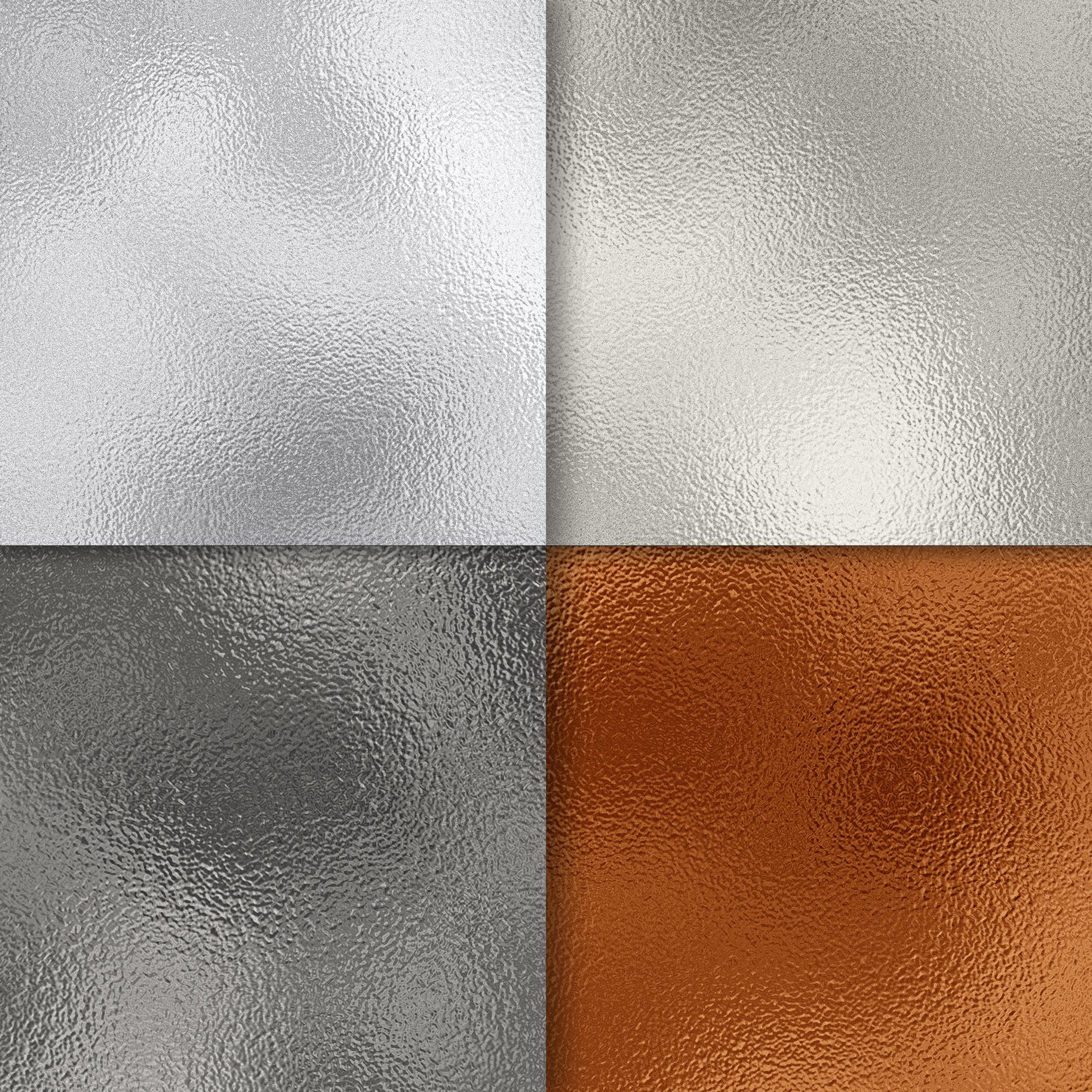 Metallic Foils Inspired by Precious and Jewelry Metals | 12 Digital ...
