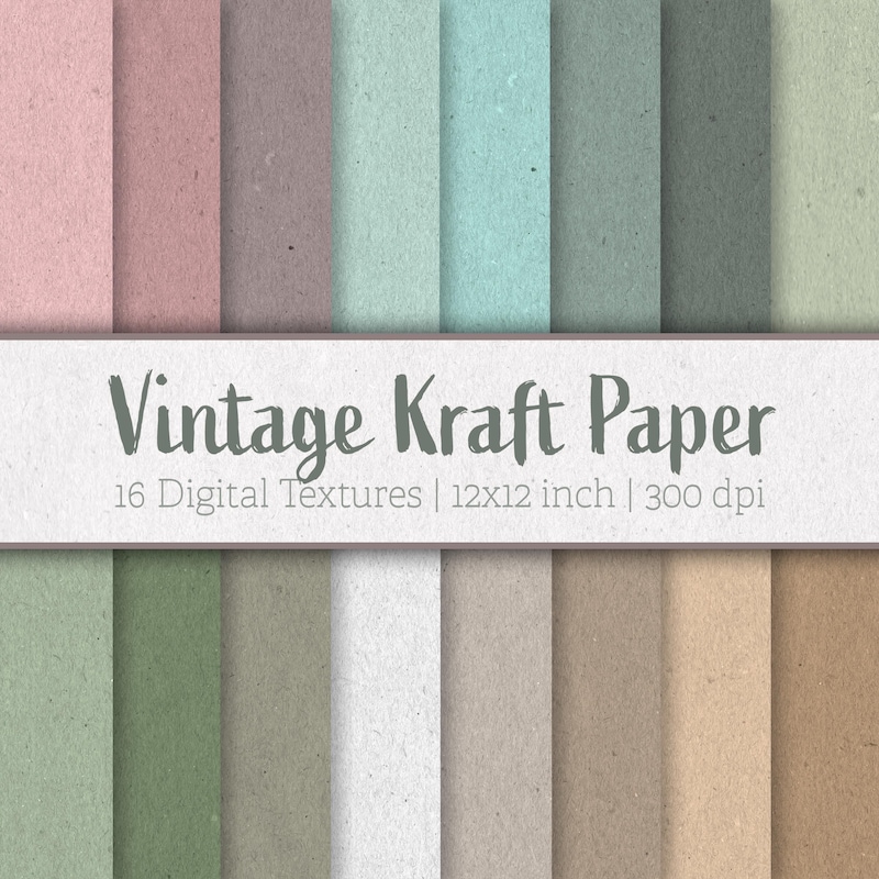 Kraft Paper Cards - Etsy