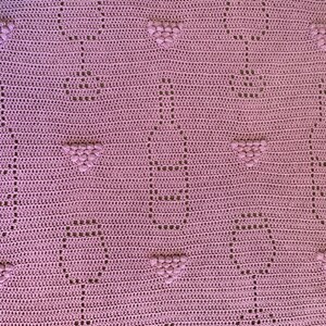 Crochet Pattern [PDF]: Vineyard Throw Blanket Pattern and Guide. for ...