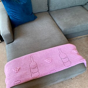 Crochet Pattern [PDF]: Vineyard Throw Blanket Pattern and Guide. for ...