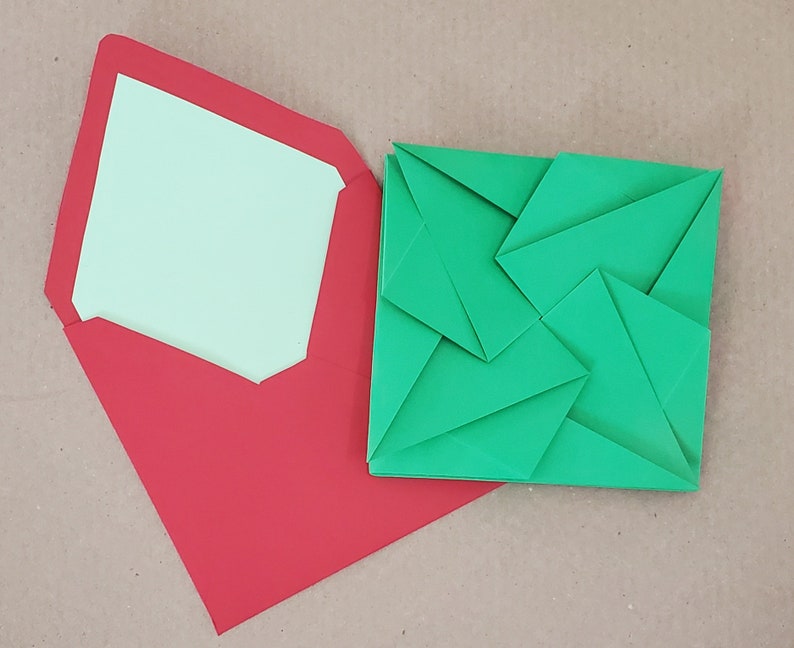 Handfolded Origami Tato Cards & Invitations - Etsy