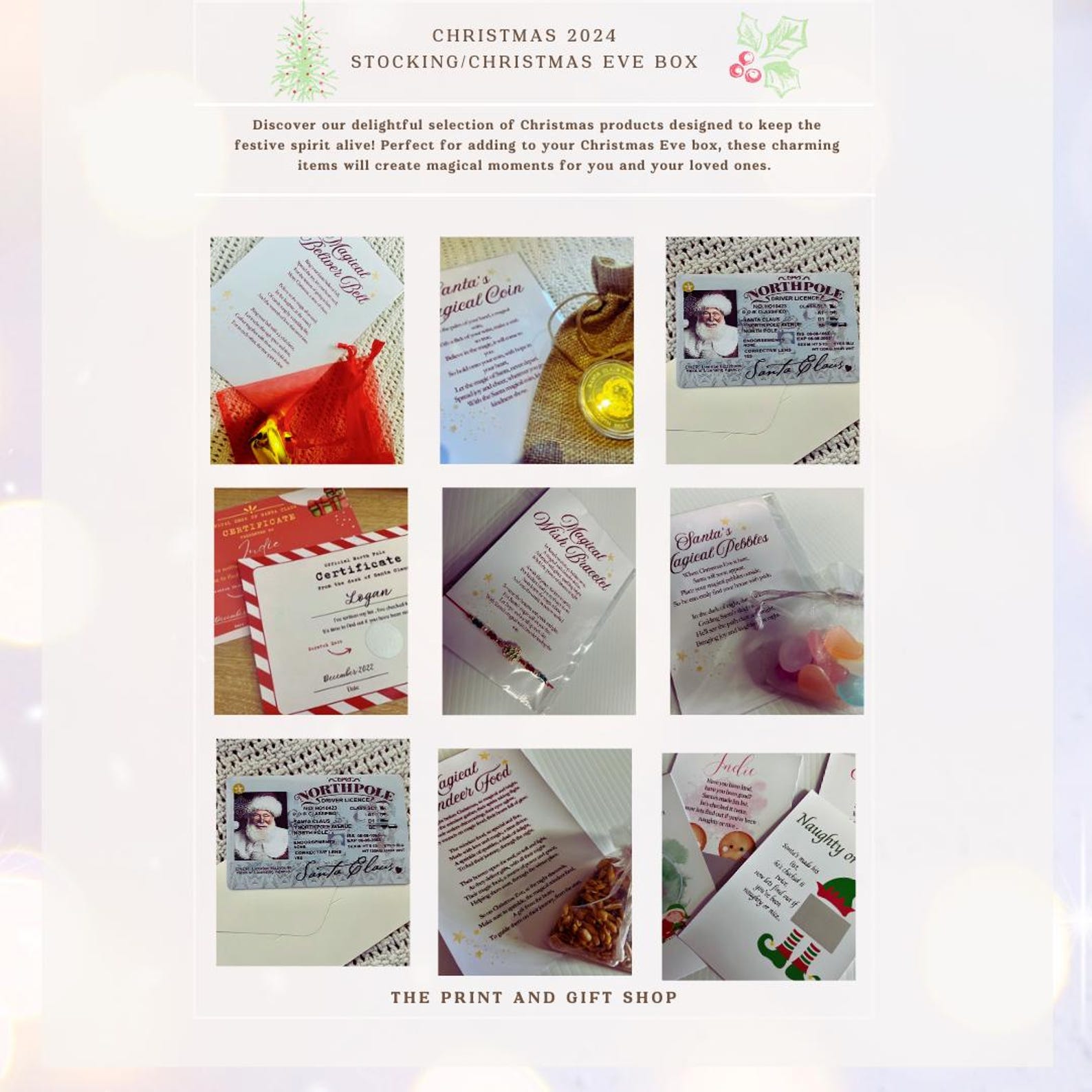 Printable Elf Adoption Certificate, Christmas Novelty Gift (digital ...