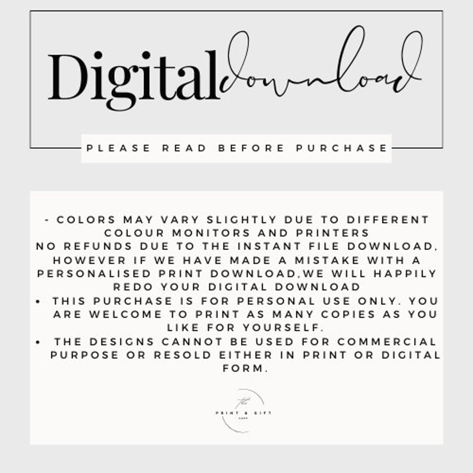 A Parents Thank You Printable Nursery Teachers Teaching Printable Gift ...