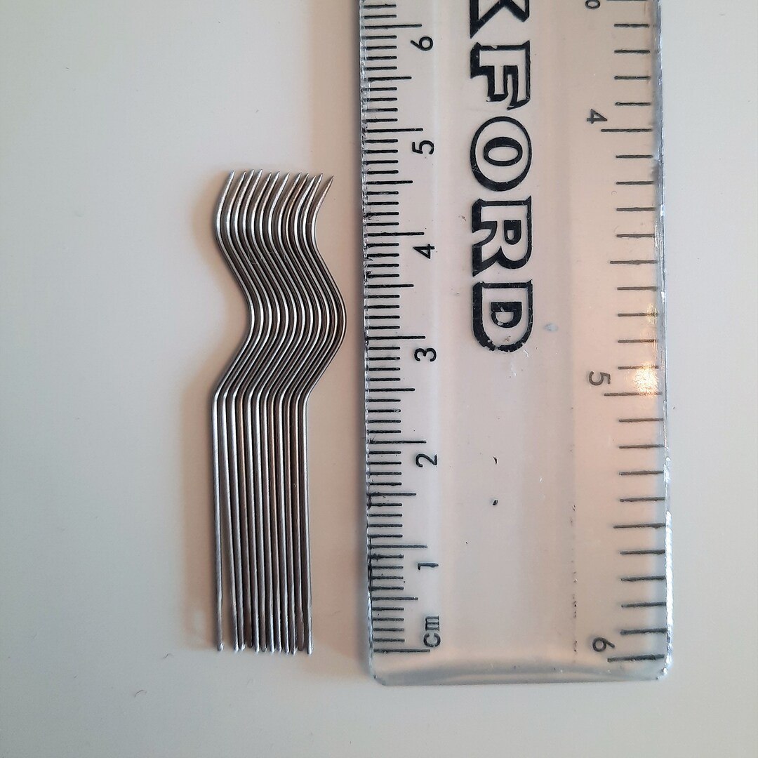 Sally Stanley Smocking Pleater Needles 1 Pack of 12 Various Lengths ...