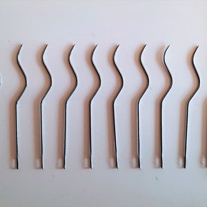 Sally Stanley Smocking Pleater Needles 1 Pack of 12 Various Lengths ...